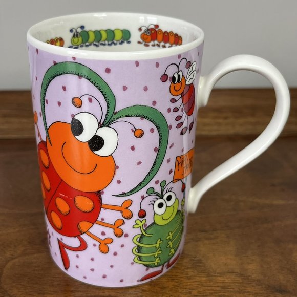Dunoon | Dining | Dunoon Funky Bugs Stoneware Mug Scotland Jane ...